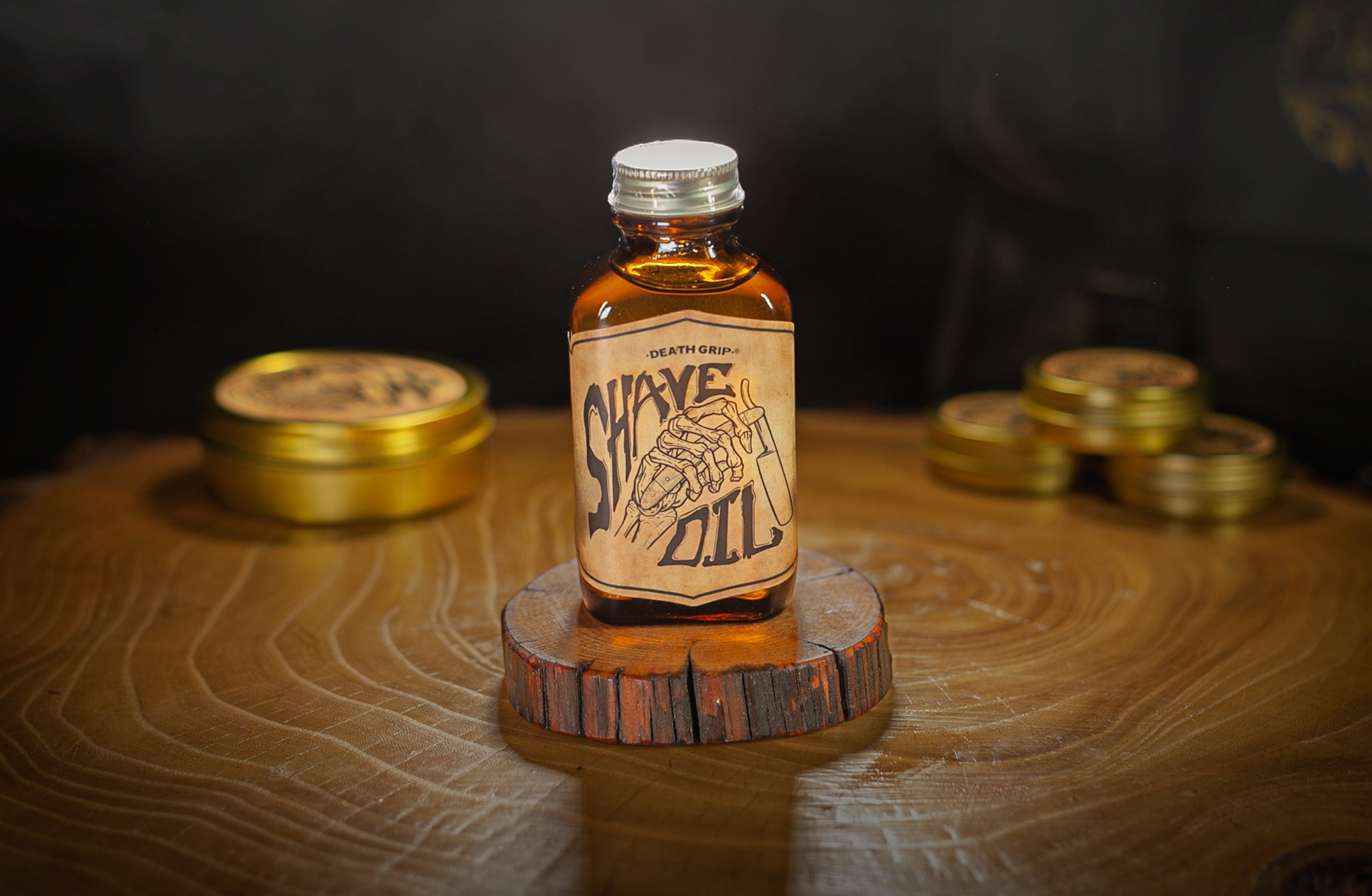 Vintage All-Natural Shave Oil, Tea Tree (3oz) – Death-Grip