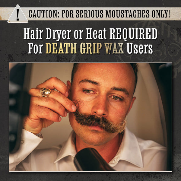 Best Mustache Wax In The World | Death Grip Wax – Death-Grip