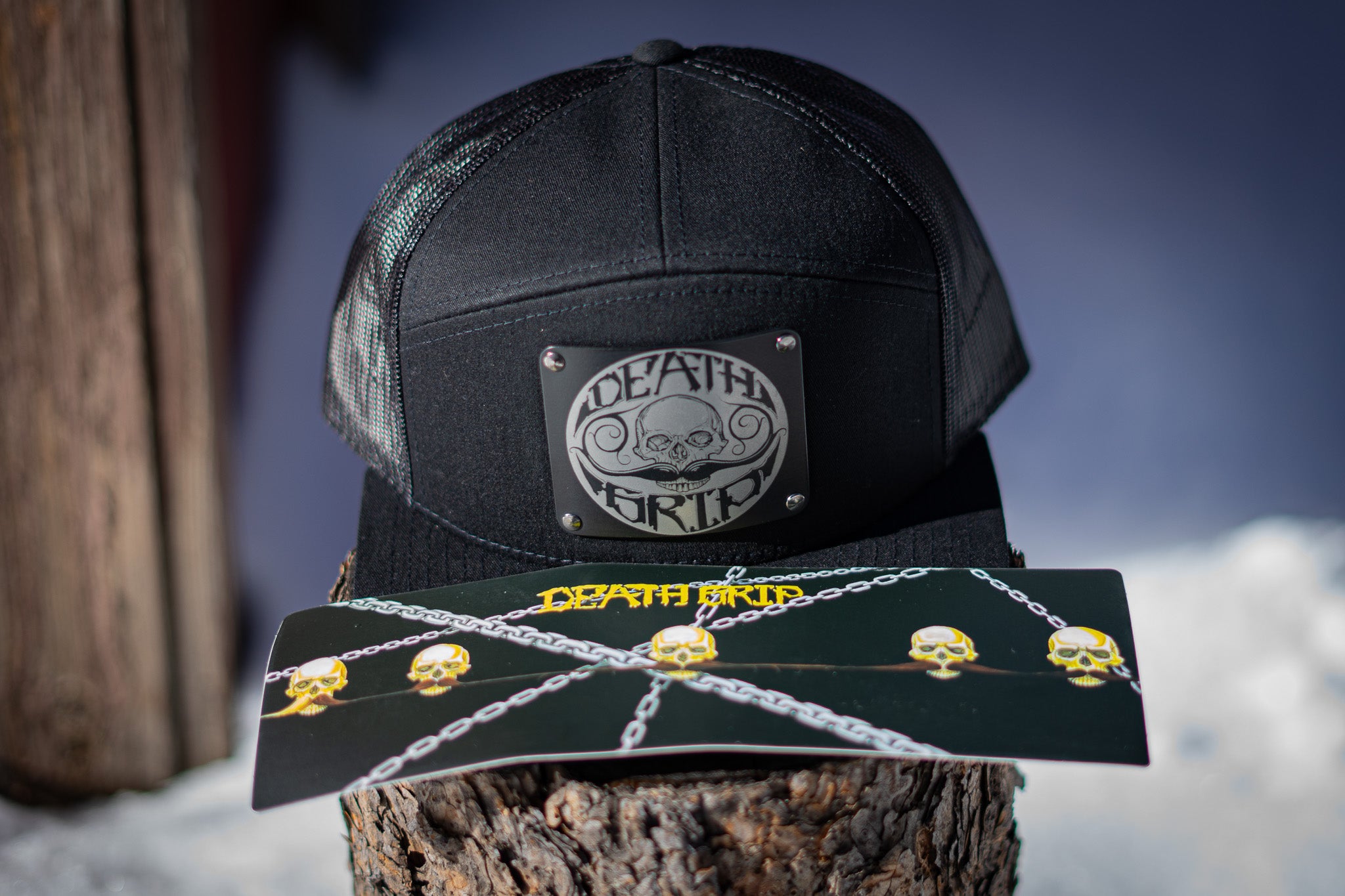 Limited Edition Platinum Patch Death Grip Hat (Buy One Get Free Bumper ...