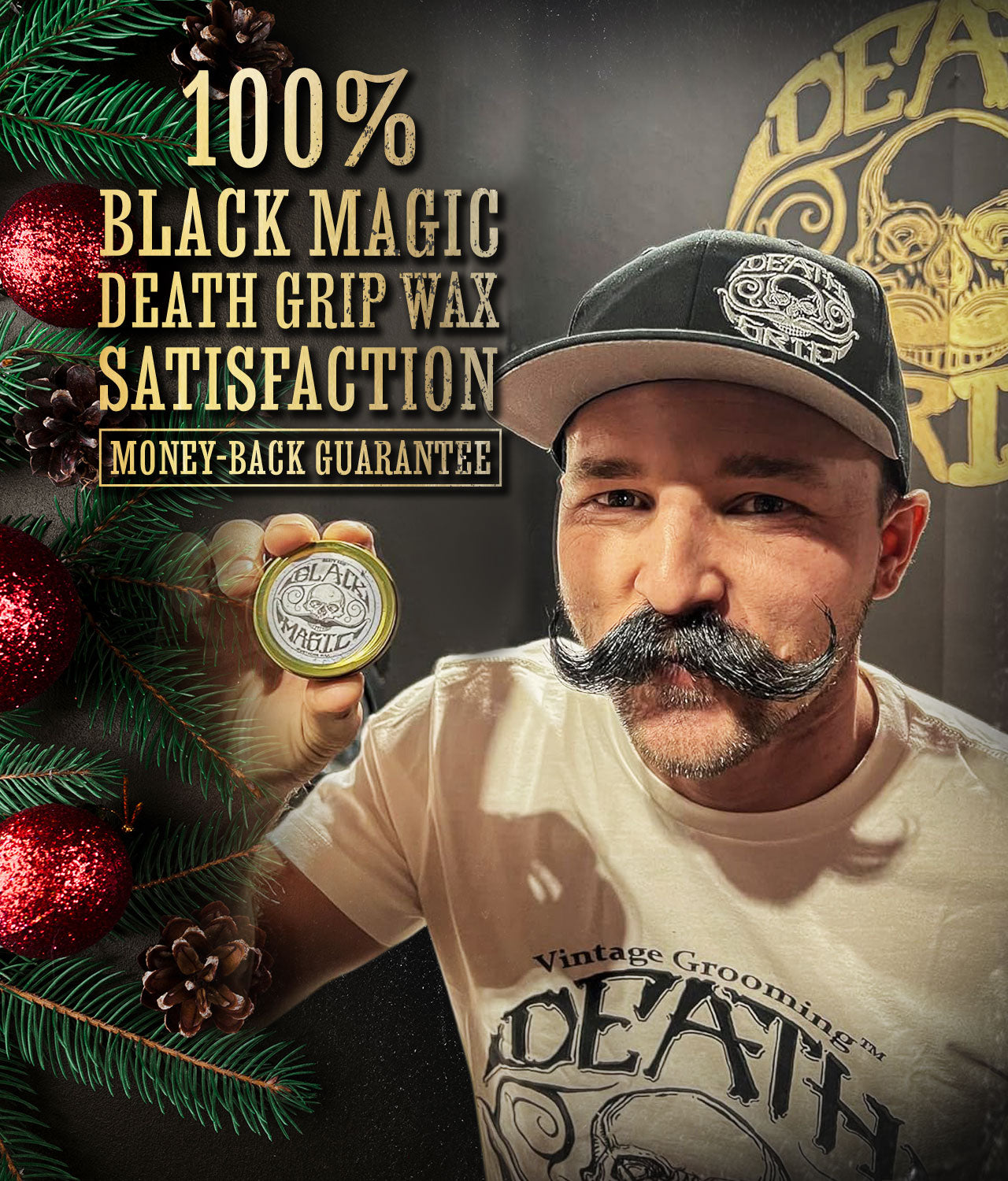 Black Mustache Wax | Sudden Death – Death-Grip