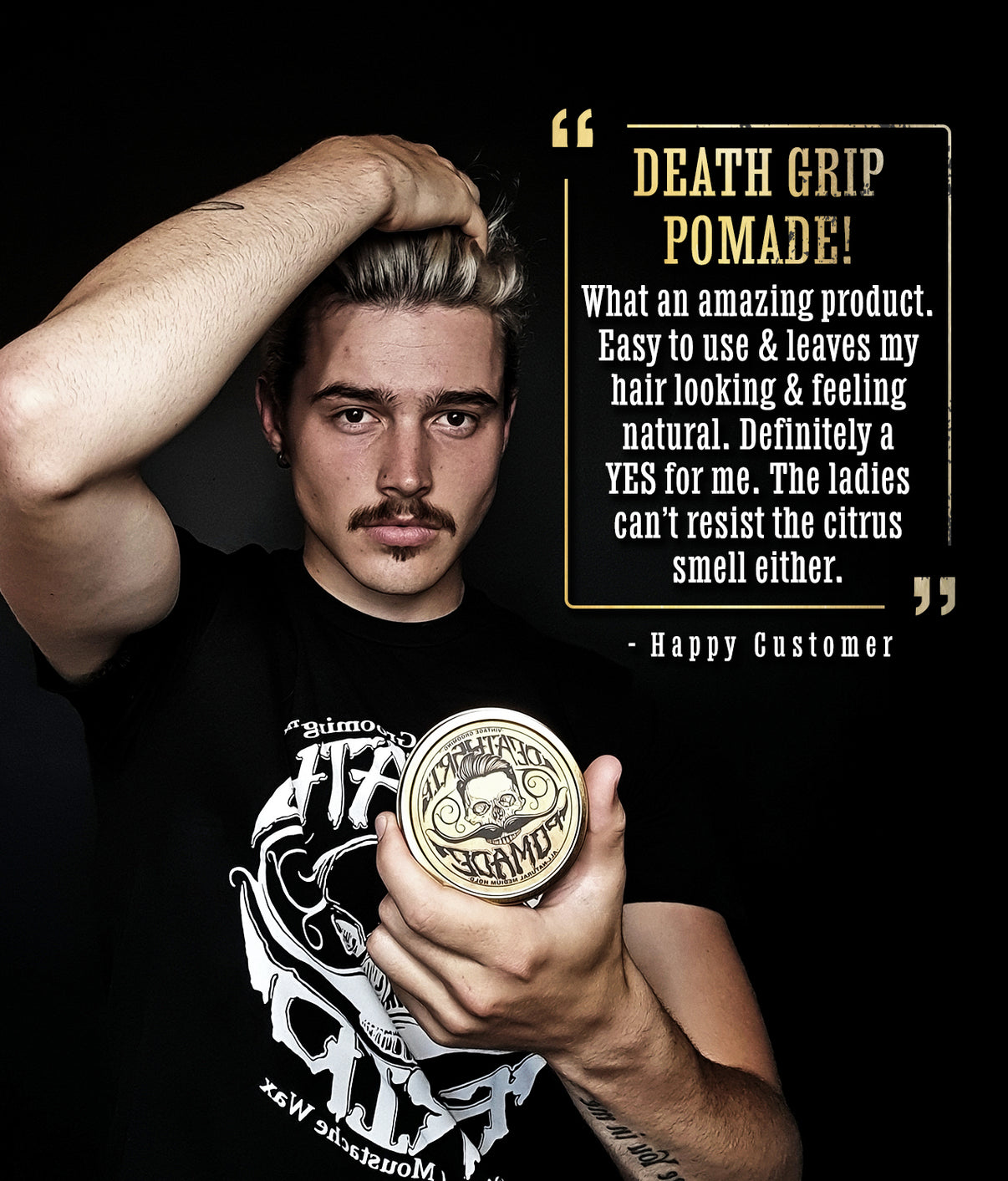 Best Pomade For Men – Death-Grip