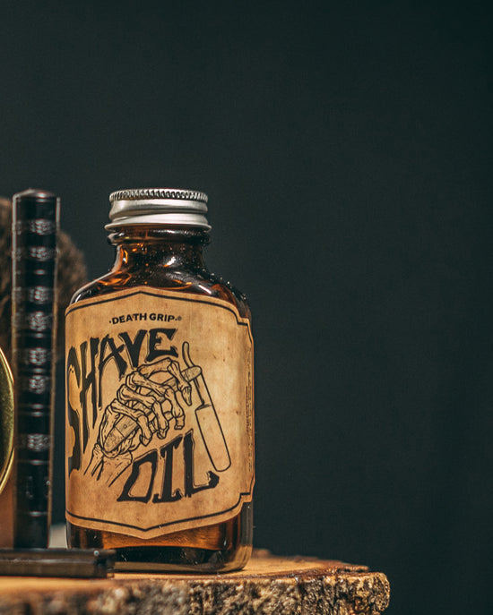 Vintage All-Natural Shave Oil, Tea Tree (3oz) – Death-Grip