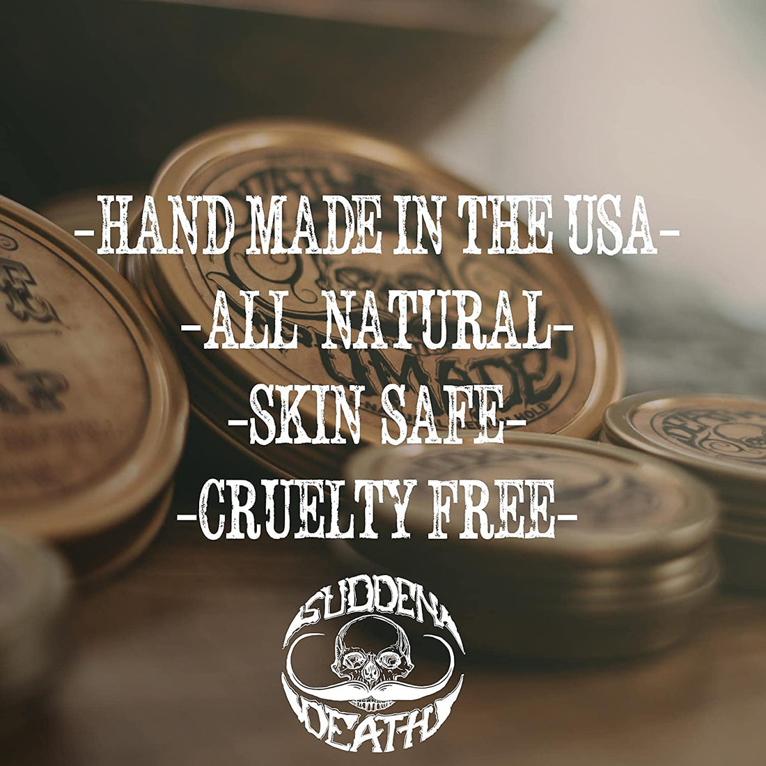 Sudden Death & Black Magic Sudden Death No Heat Needed Mustache Wax Se ...