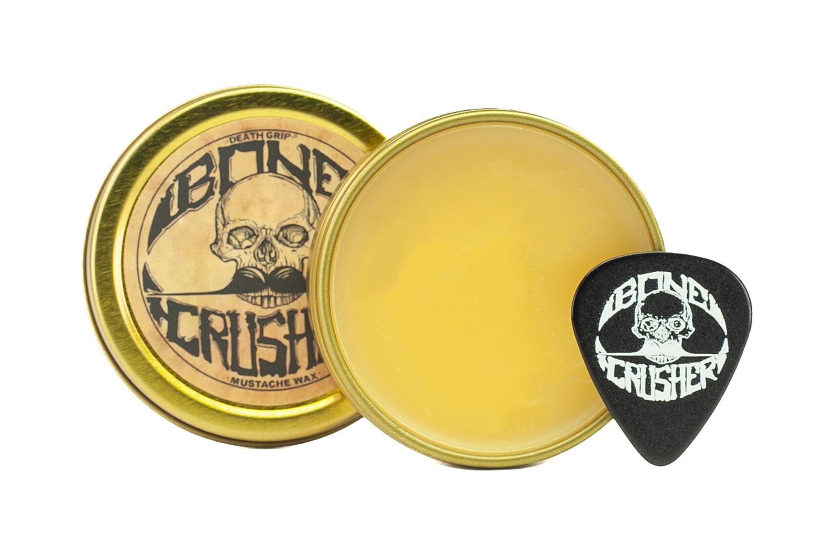 Bone Crusher Extra Strong & Extra Firm Mustache Wax and Night Fury Mus ...